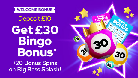 Bingostars l Deposit £10 & get a £30 Bingo Bonus